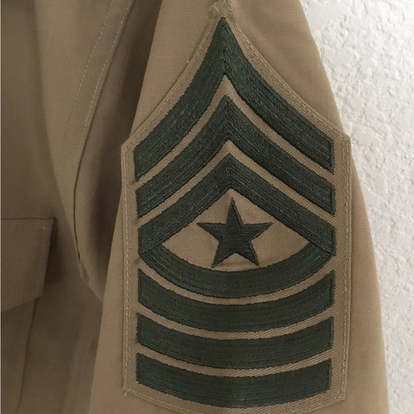creighton | Shirts | Marine Corps Khaki Charlie Shirt Size Large ...